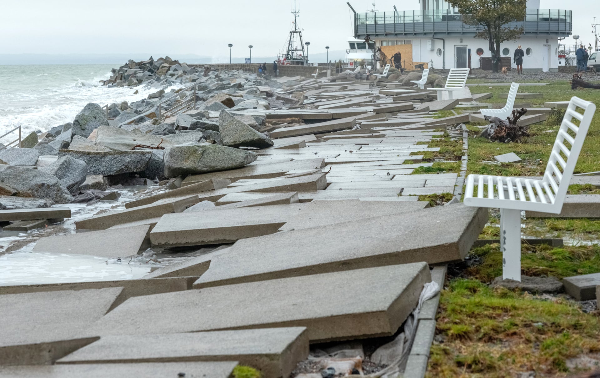 Ostsee-Sturmflut: Ausmaße der Zerstörung werden sichtbar